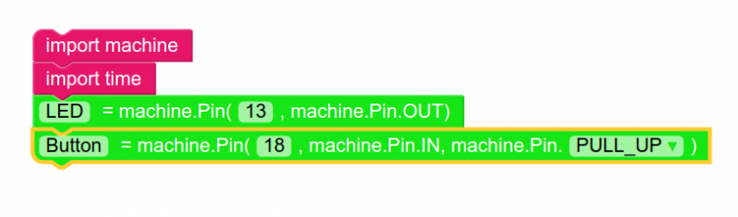 Welcome to the ESP32 running EduBlocks!